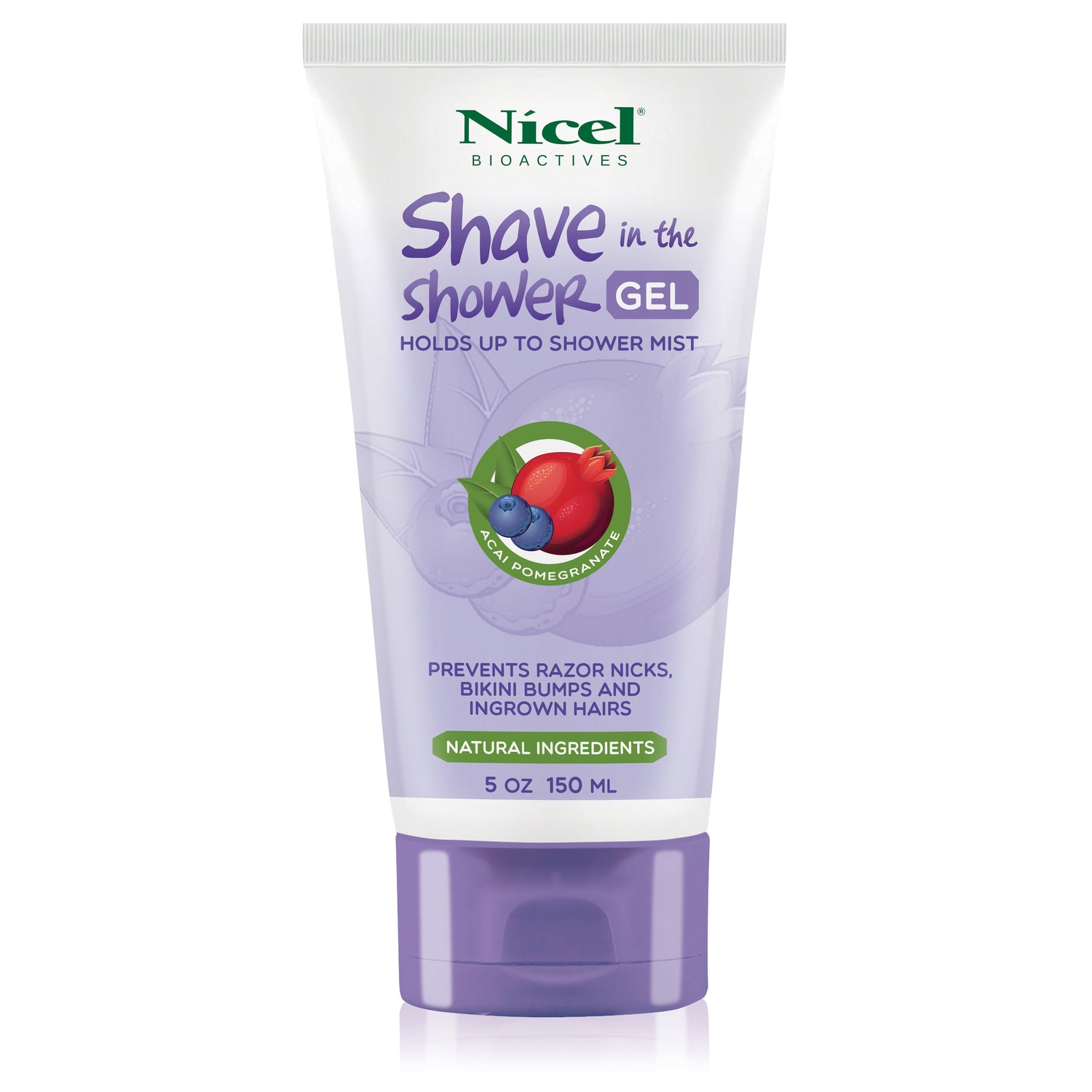 Shave in the Shower Gel Acai Pomegranate | Nicel